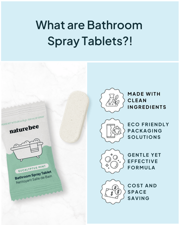 Dissolvable Cleaning Tablets by Nature Bee – NATURE BEE