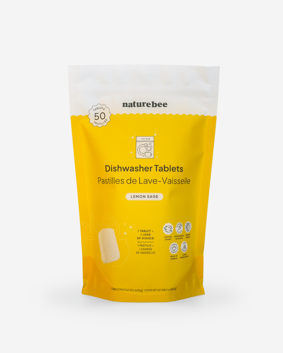 Dishwashing Tablets- BAG of 50 | Nature Bee – NATURE BEE