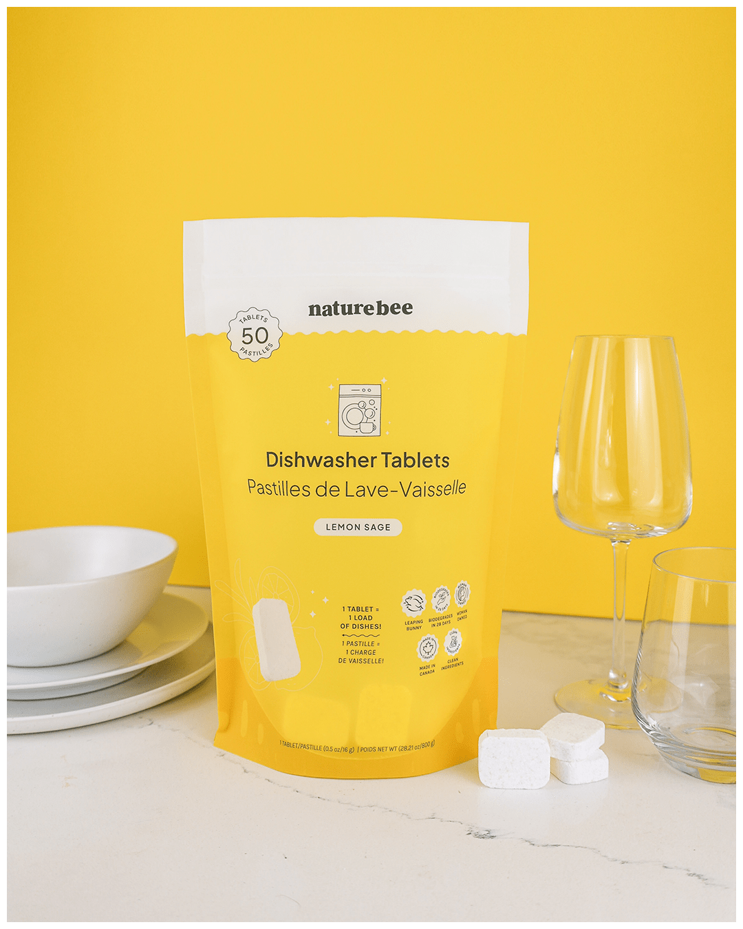 Dishwasher Tablets 50-pack – NATURE BEE