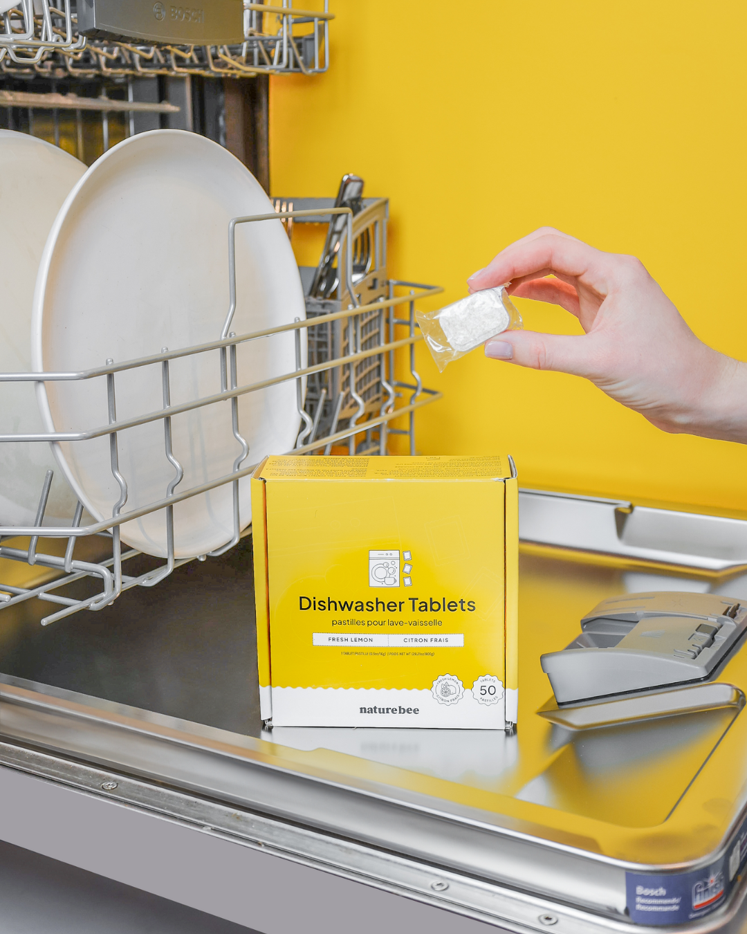 Dishwashing Tablets- BOX of 50 | Nature Bee – NATURE BEE