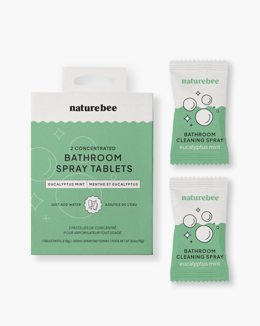 Bathroom Spray Cleaning Tablets | Nature Bee – NATURE BEE