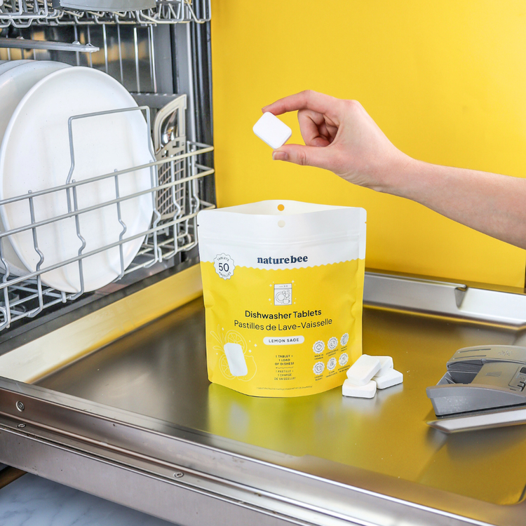 Plastic-free Dishwasher Tablets - Made in Canada | Nature Bee – NATURE BEE